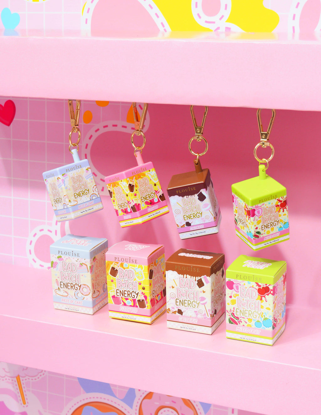 P.Louise Bad Bitch Energy Keychain Lip Balm – P. Louise Cosmetics